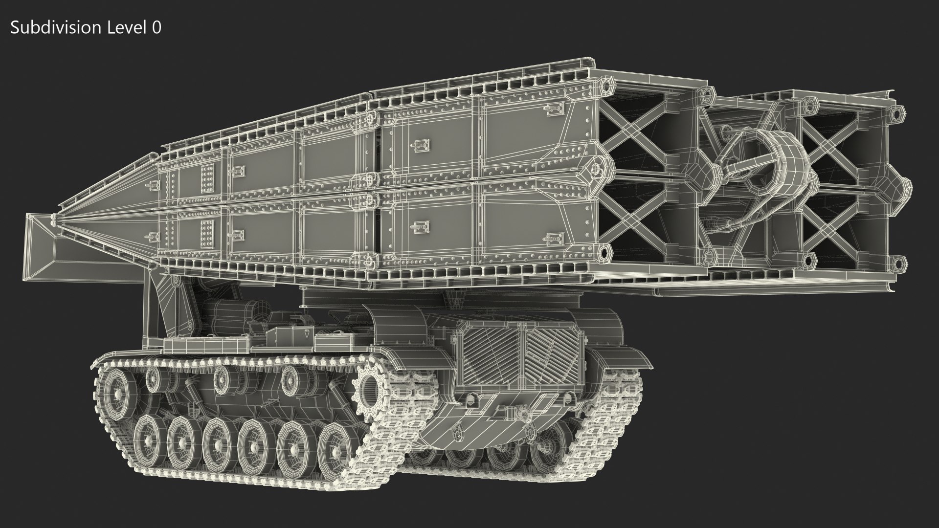 3D AVLB M60A1 Armored Vehicle Launched Bridge Rigged model - TurboSquid ...