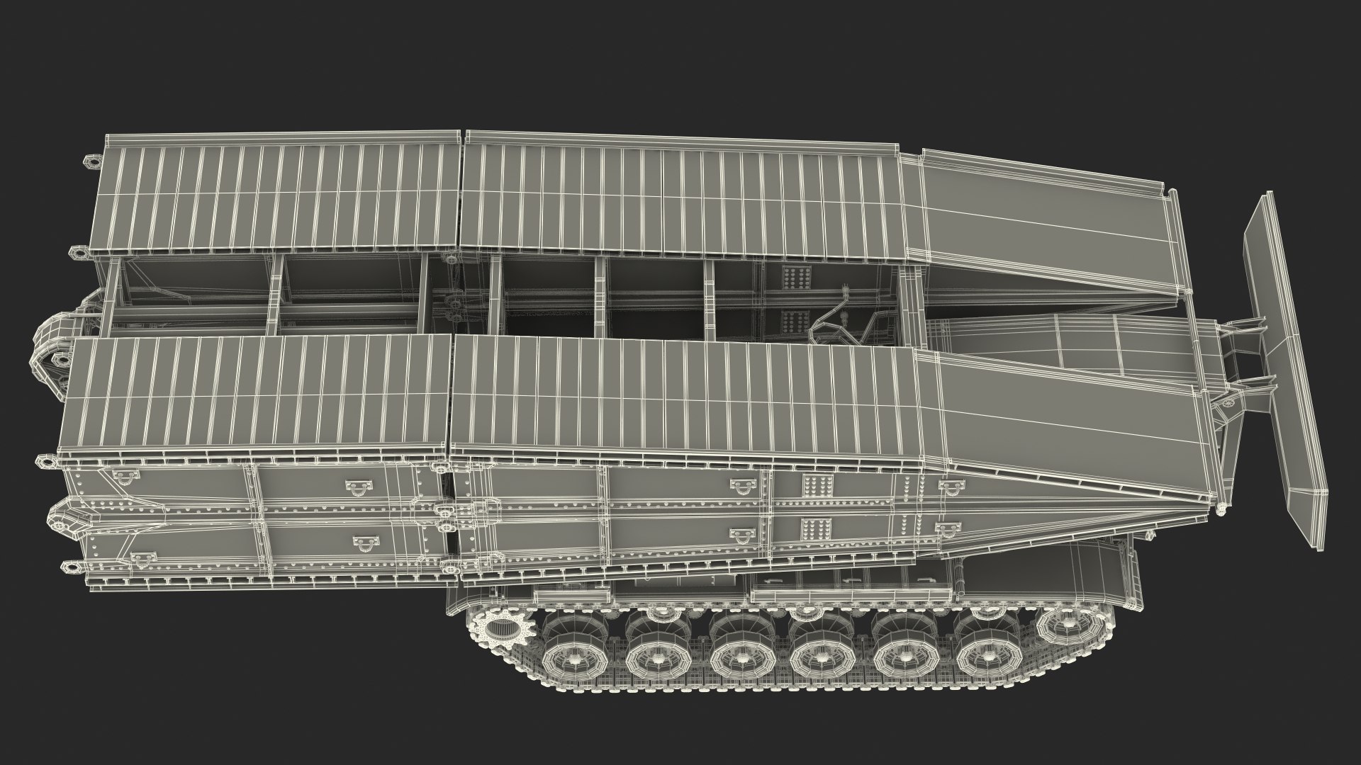 3D AVLB M60A1 Armored Vehicle Launched Bridge Rigged Model - TurboSquid ...