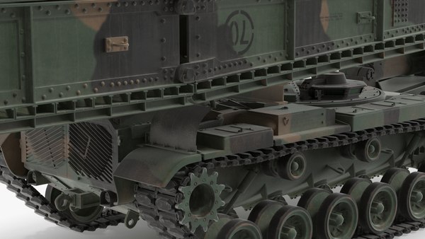 AVLB M60A1 装甲車両発射橋装備3Dモデル - TurboSquid 2025067