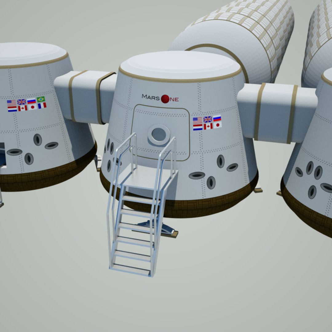 3D mars base model - TurboSquid 1187550