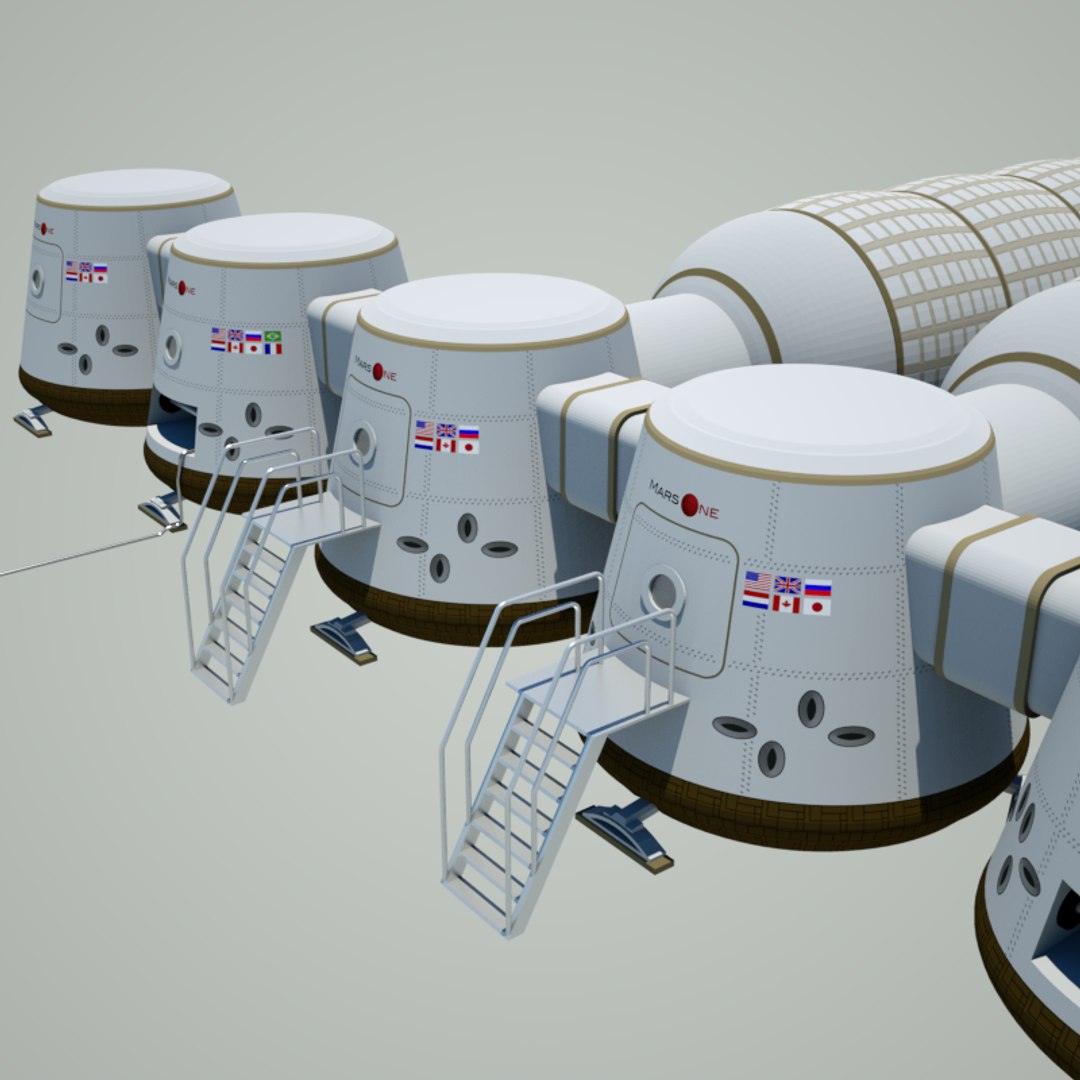 3D mars base model - TurboSquid 1187550