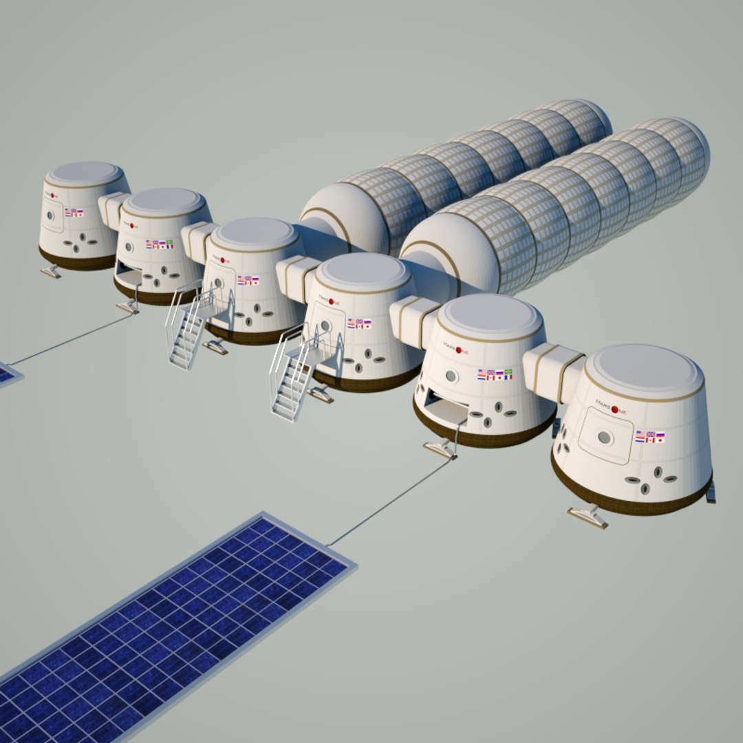 3D mars base model - TurboSquid 1187550