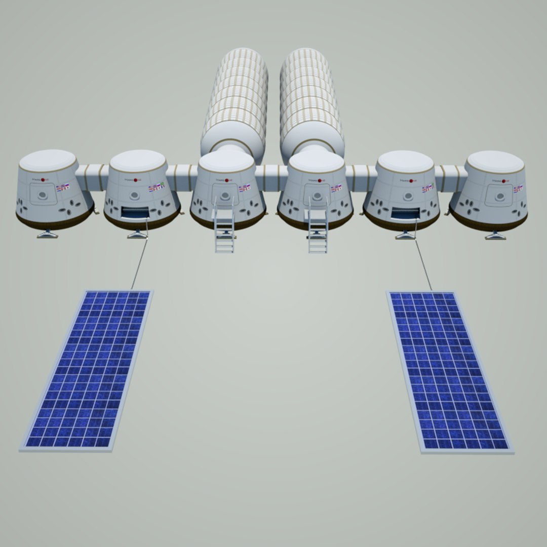 3D mars base model - TurboSquid 1187550