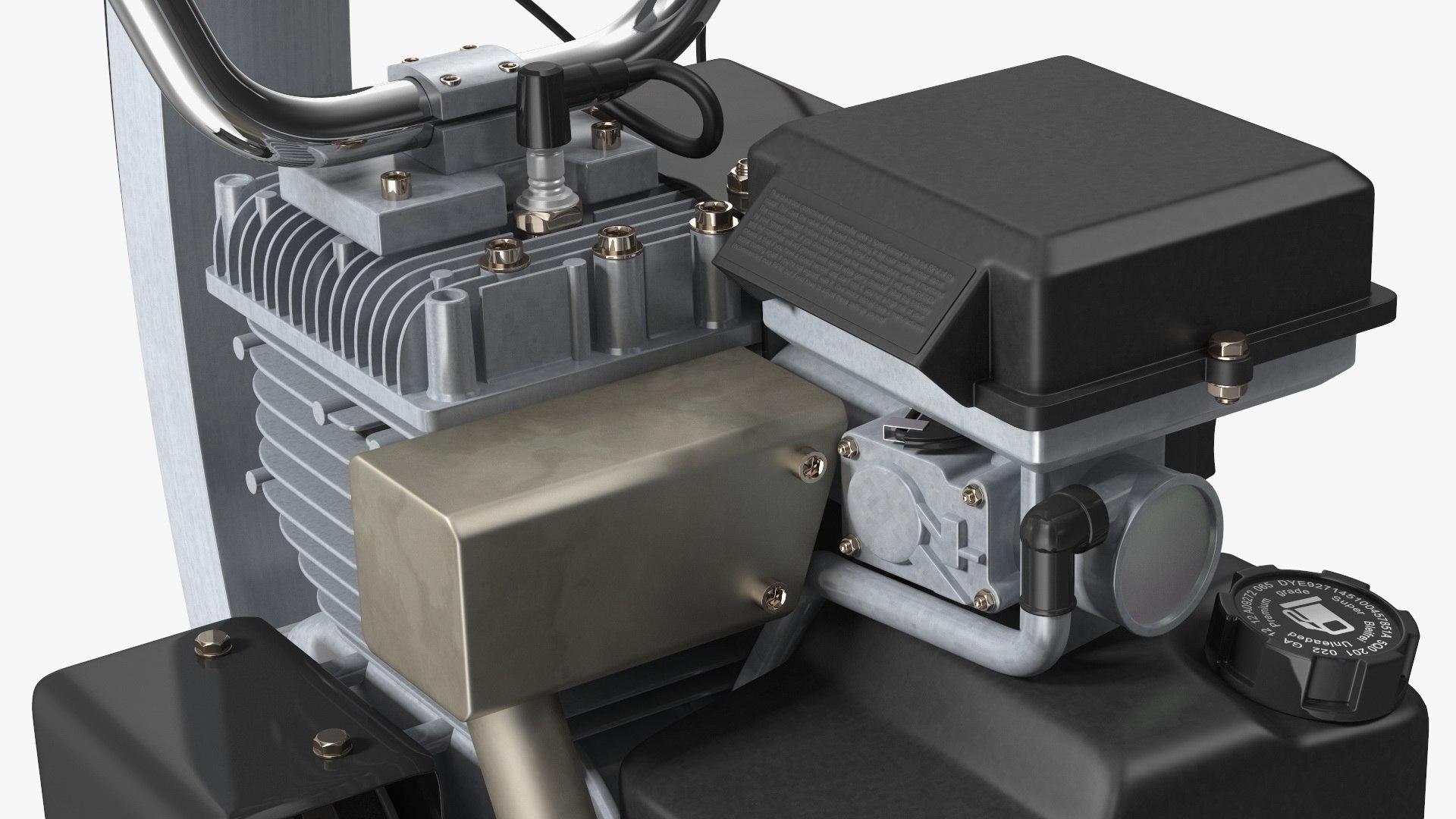 Motorized Monocycle Rigged 3D Model - TurboSquid 1848670