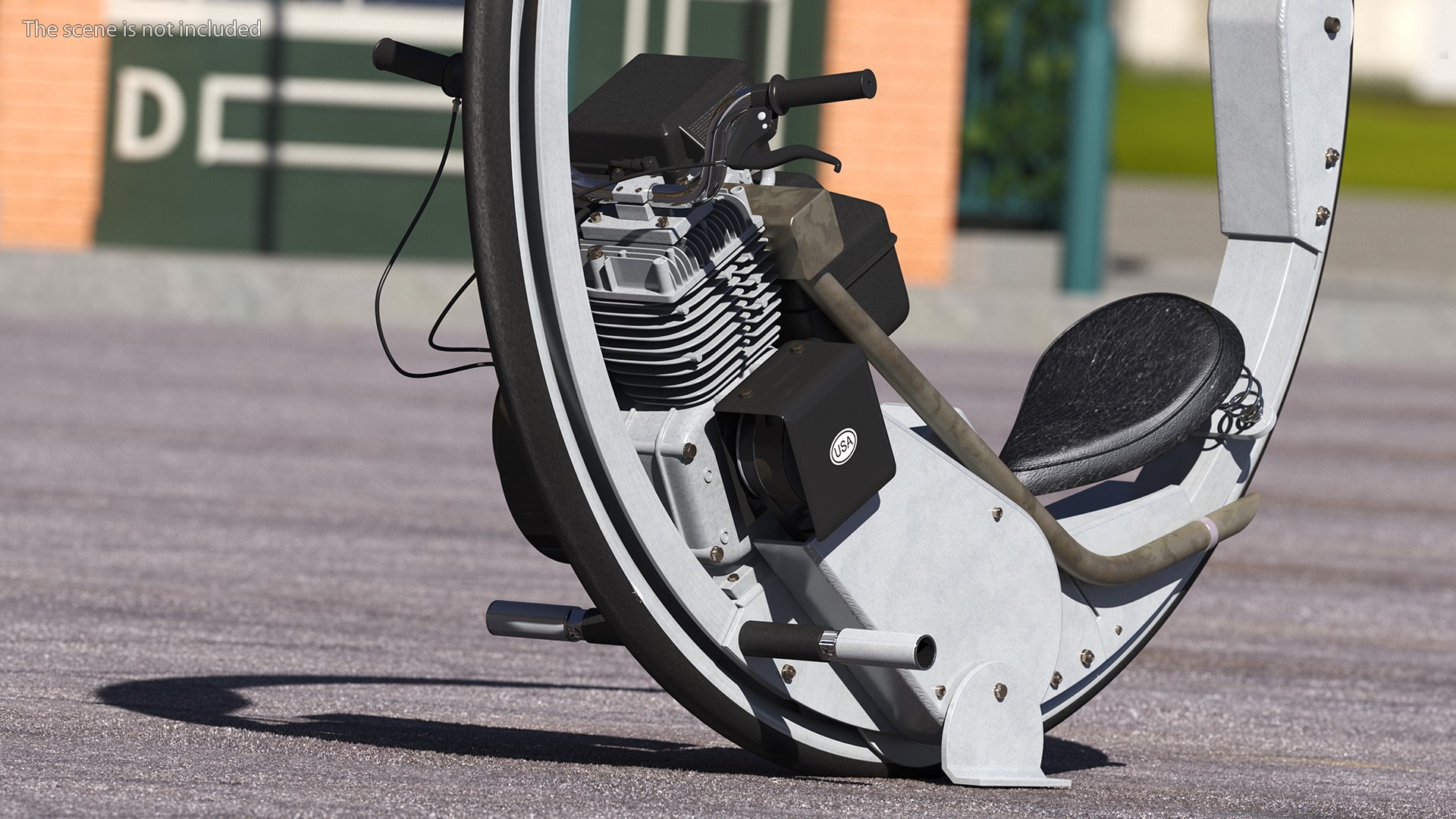Motorized Monocycle Rigged 3D Model - TurboSquid 1848670