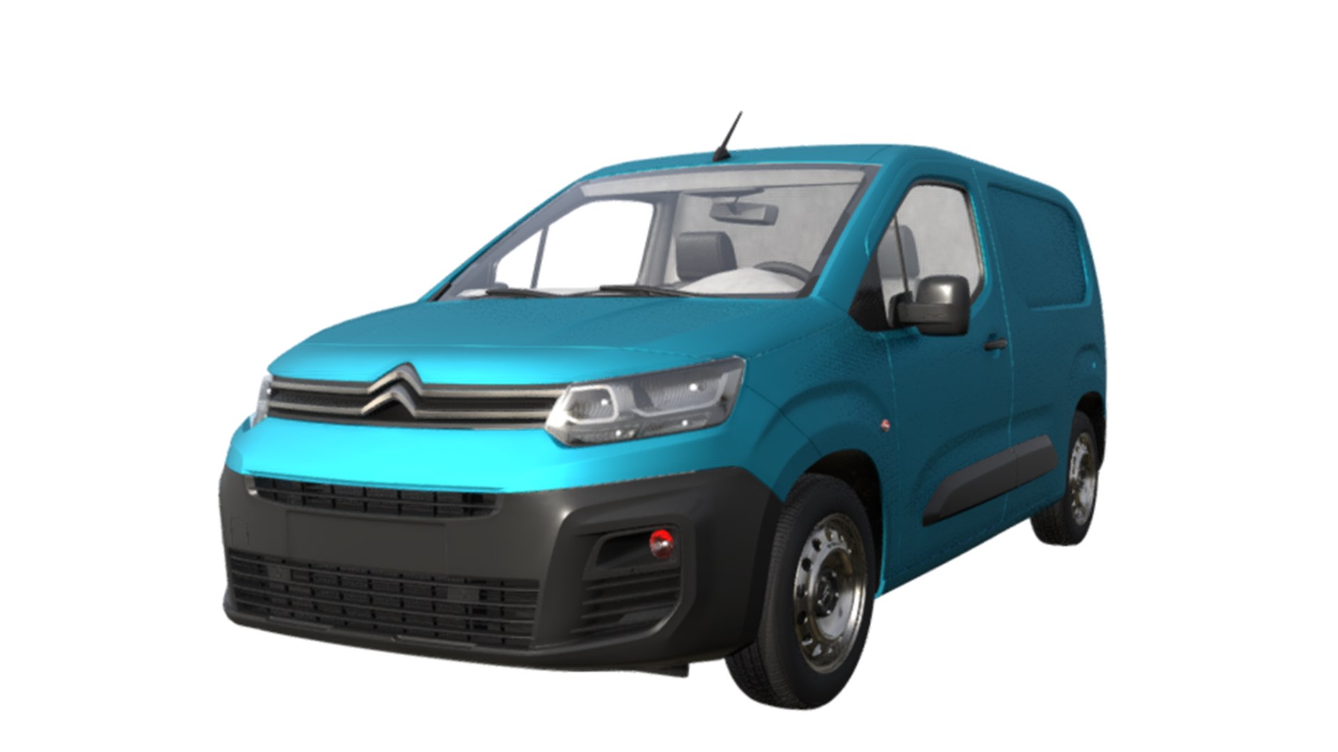 Blue Van - Citroen Berlingo 3D - TurboSquid 2148859