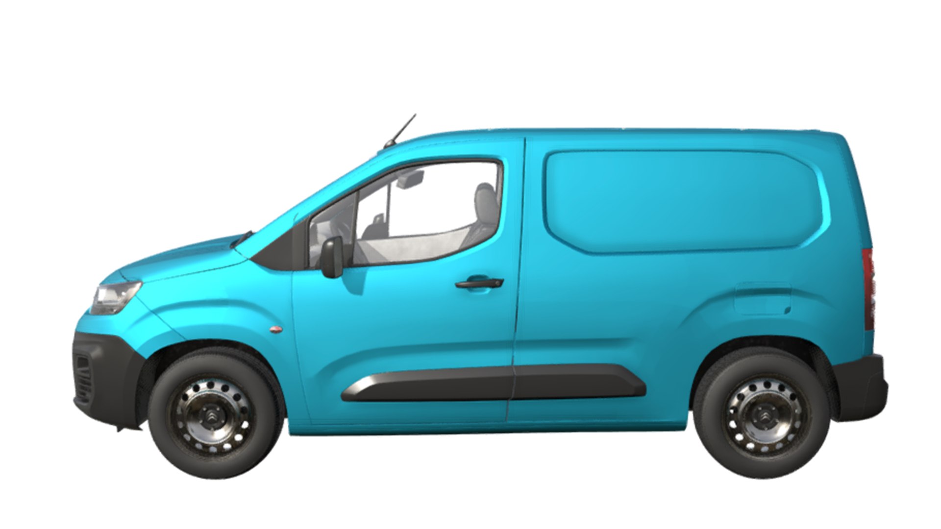 Blue Van - Citroen Berlingo 3D - TurboSquid 2148859