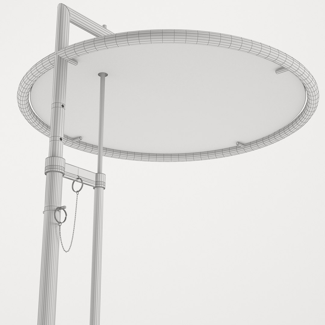 Eileen Gray Adjustable Table 3d 3ds