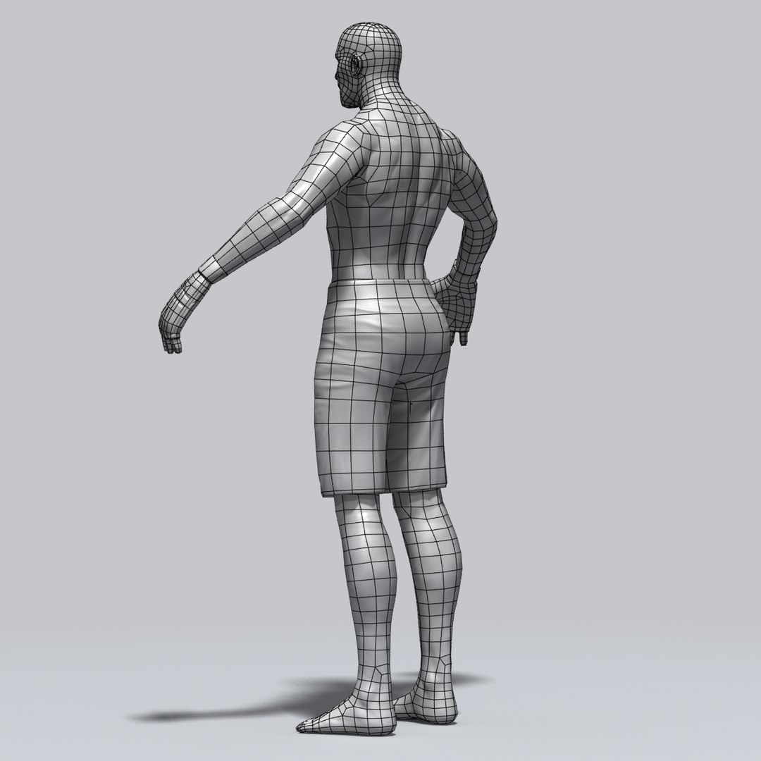 Mma Fighter 3d Obj