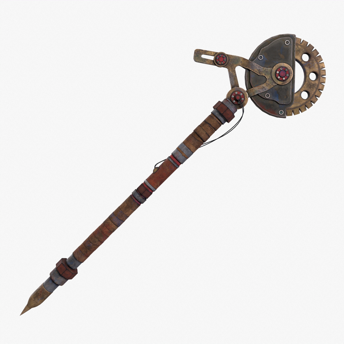 3D model Apocalypse Axe - TurboSquid 1900100