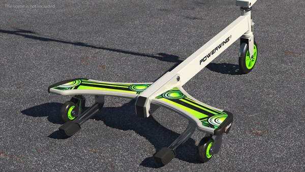 Razor PowerWing DLX Scooter 3D model - TurboSquid 1724412