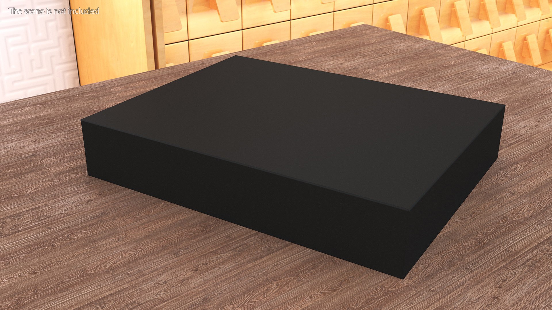 3D Flat Rectangular Box - TurboSquid 2212724