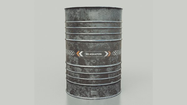 modelo 3d Modelo 3D de barril industrial - TurboSquid 1750939