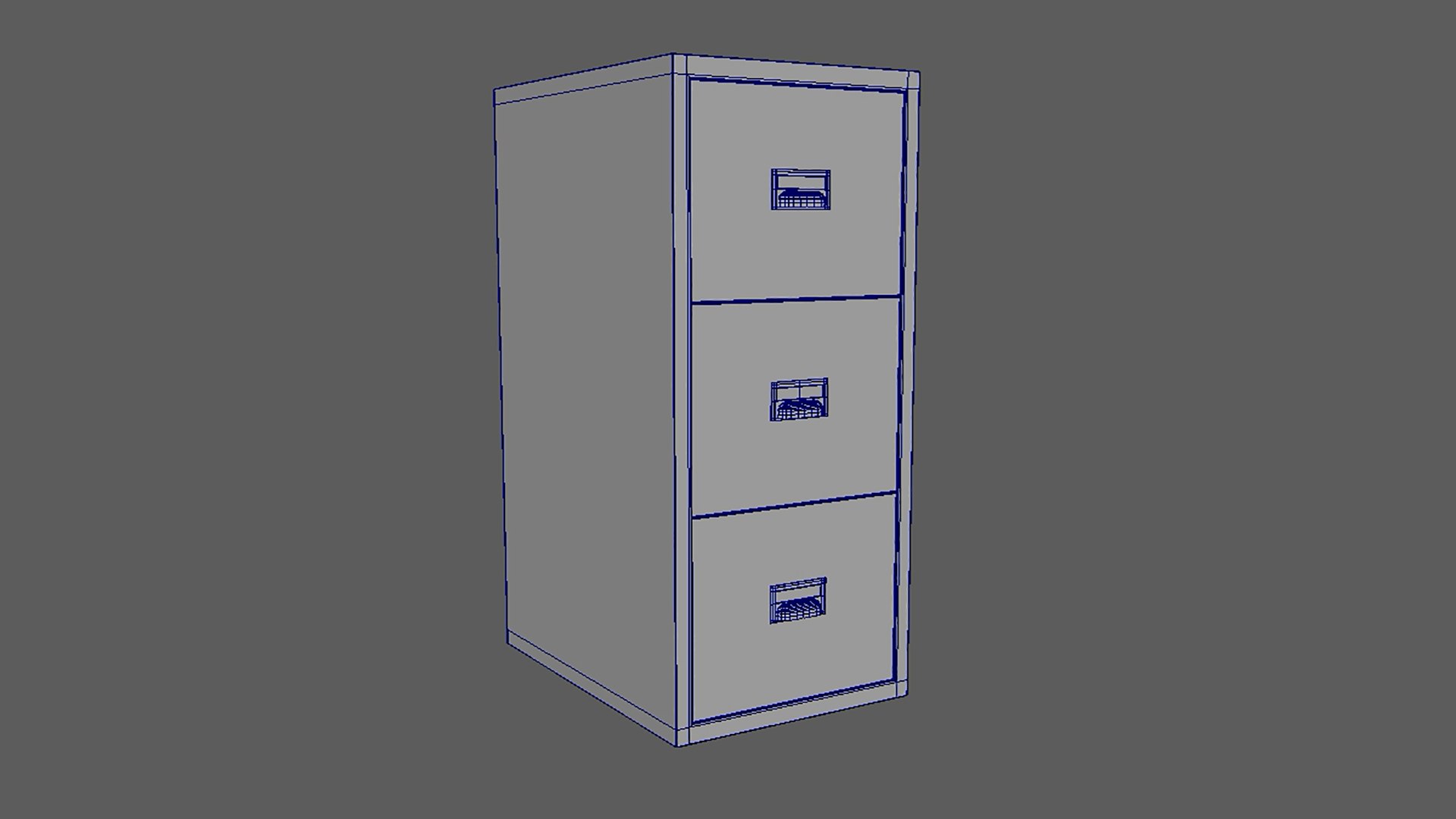 File Cabinet 3d Model Model - TurboSquid 1887235