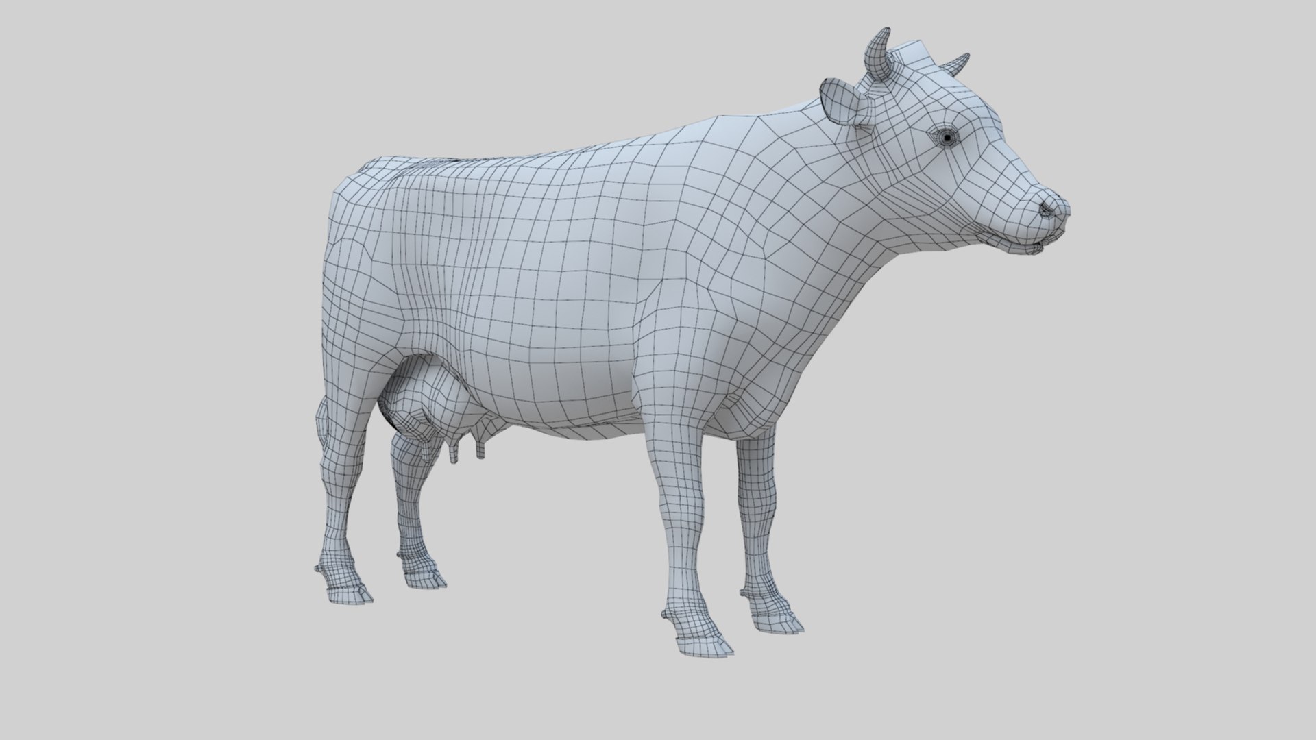 3D Low Poly Cow Collection - 3 Cow Models - 4K - Unwrapped - TurboSquid ...