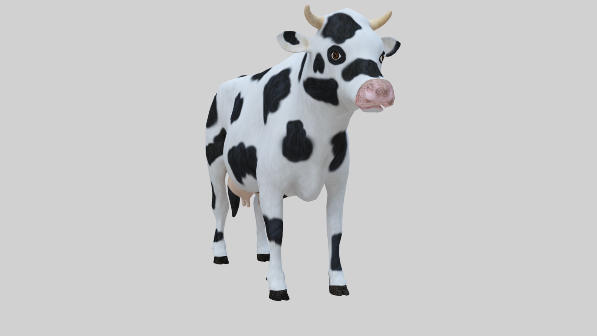 3D Low Poly Cow Collection - 3 Cow Models - 4K - Unwrapped - TurboSquid ...