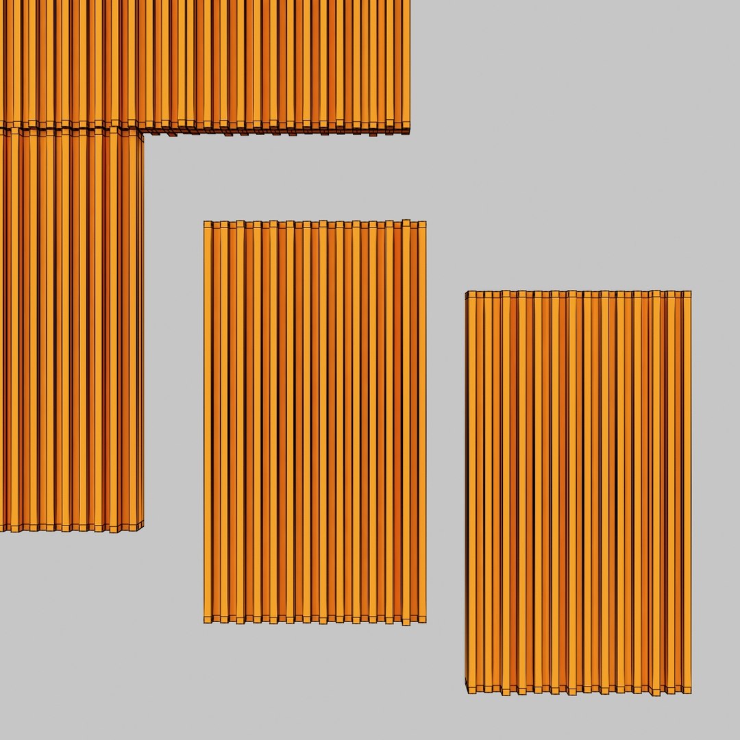 Panel Rail Thin N1 Model - TurboSquid 1918923