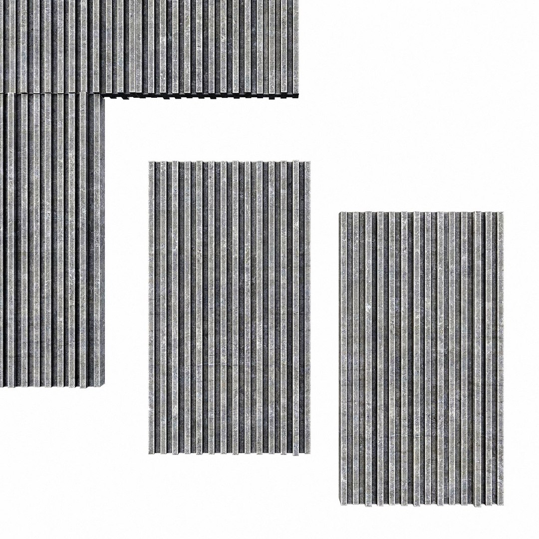 Panel Rail Thin N1 Model - TurboSquid 1918923