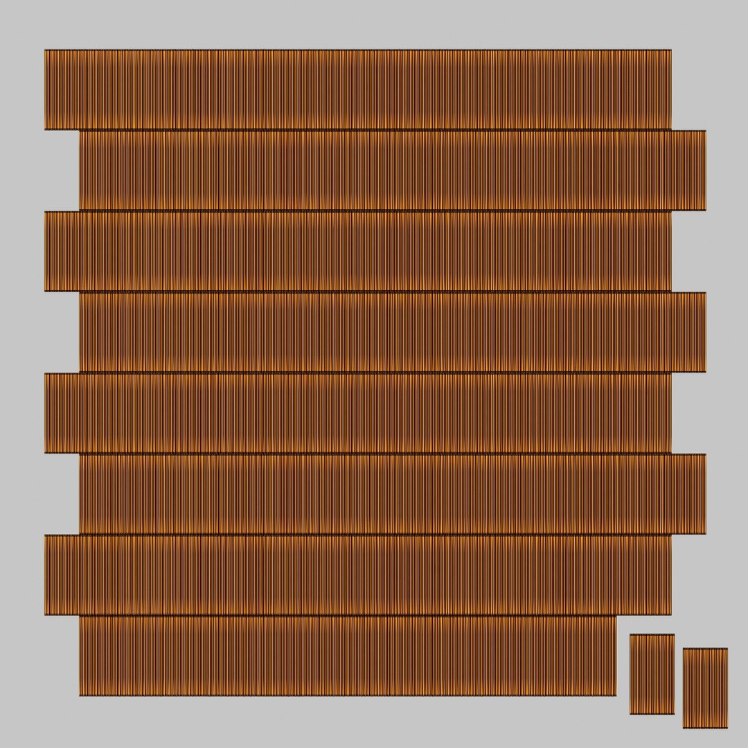 Panel Rail Thin N1 Model - TurboSquid 1918923