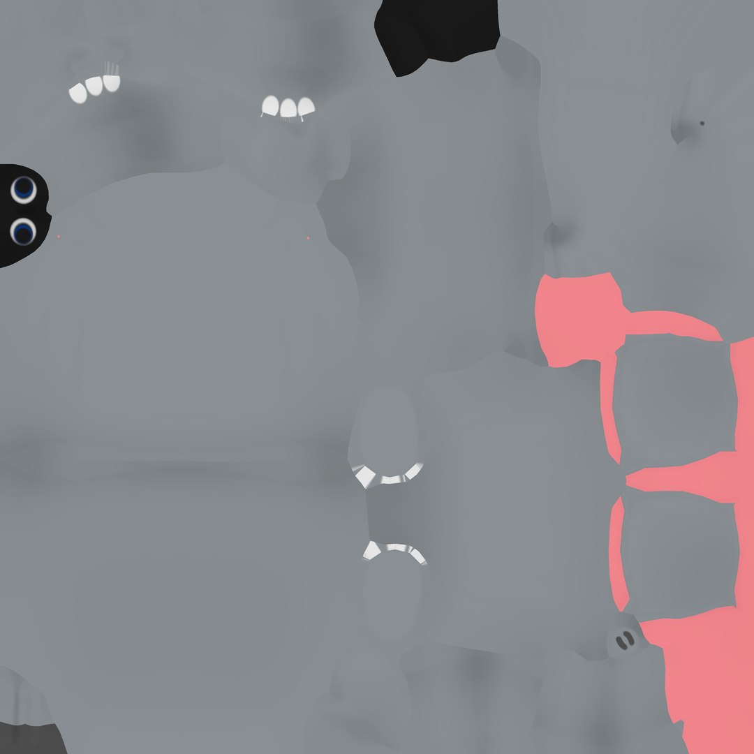 3D Model Cartoonish Humanoid Elephant Character Low-poly 3D Model Low ...