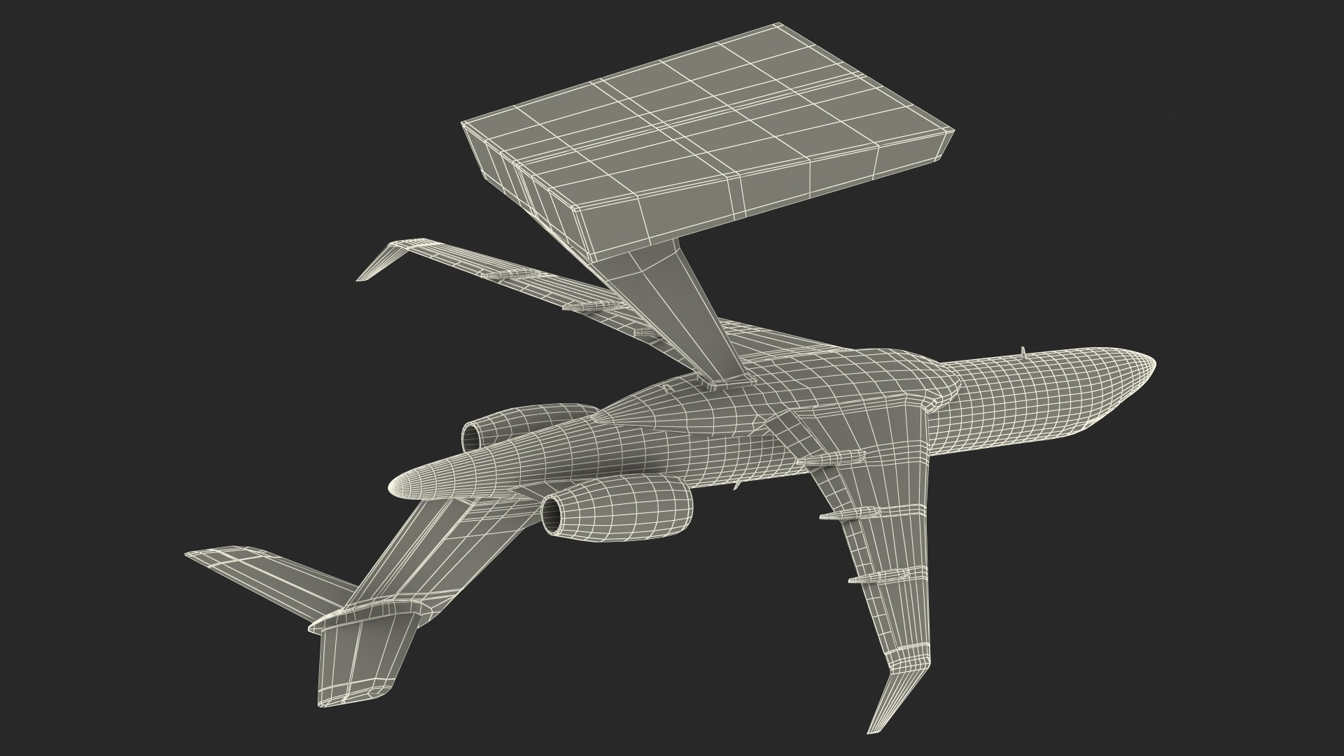 Business Jet Scale Model With Stand 3D Model - TurboSquid 1772211