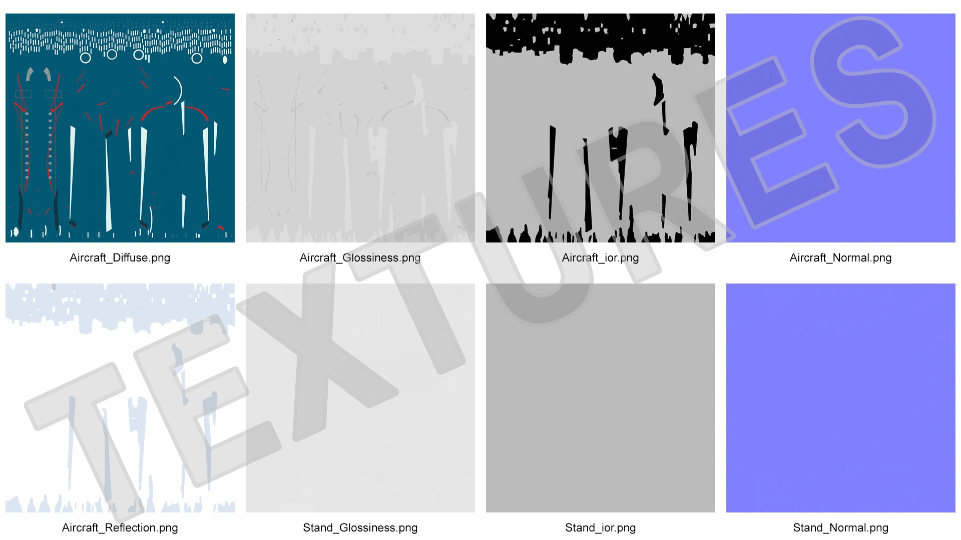 Business Jet Scale Model With Stand 3D Model - TurboSquid 1772211