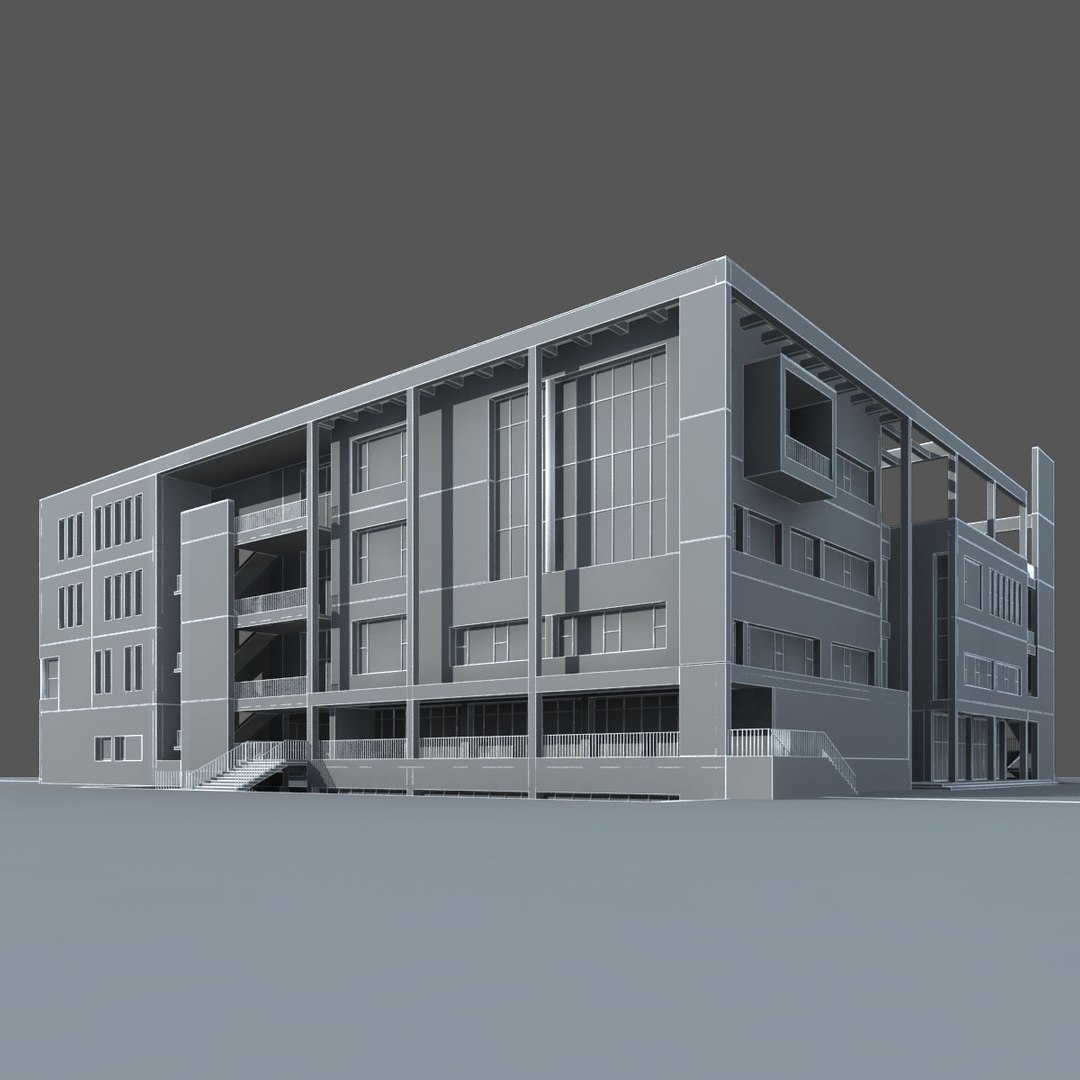 3d office model