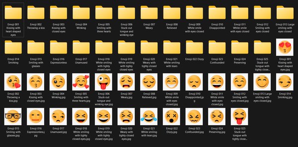 3D model Emoji pack V1 001-025 - TurboSquid 1825429