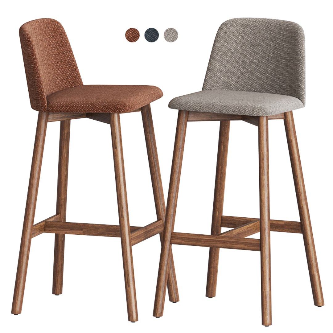 3D Chip Bar Chair Model - TurboSquid 1662993