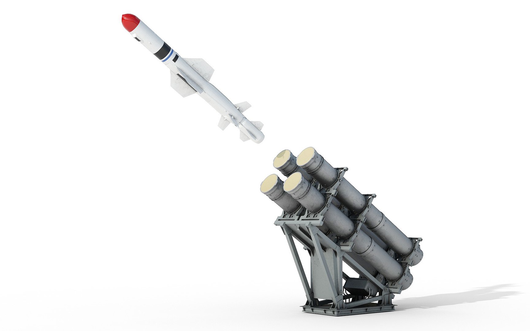 Mark 141 RGM 84 Harpoon 3D model - TurboSquid 2018758