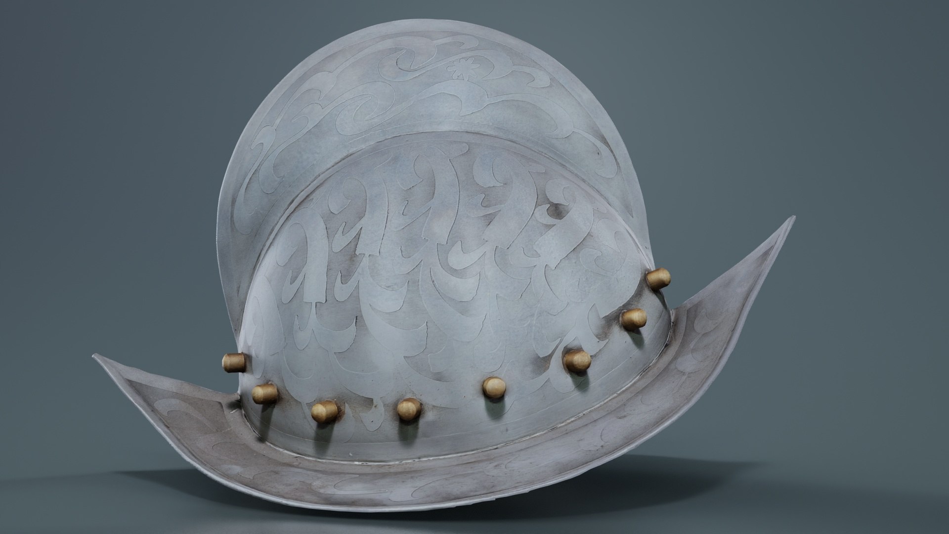 Conquistadors Helmet Remastered 3D Model - TurboSquid 2360055