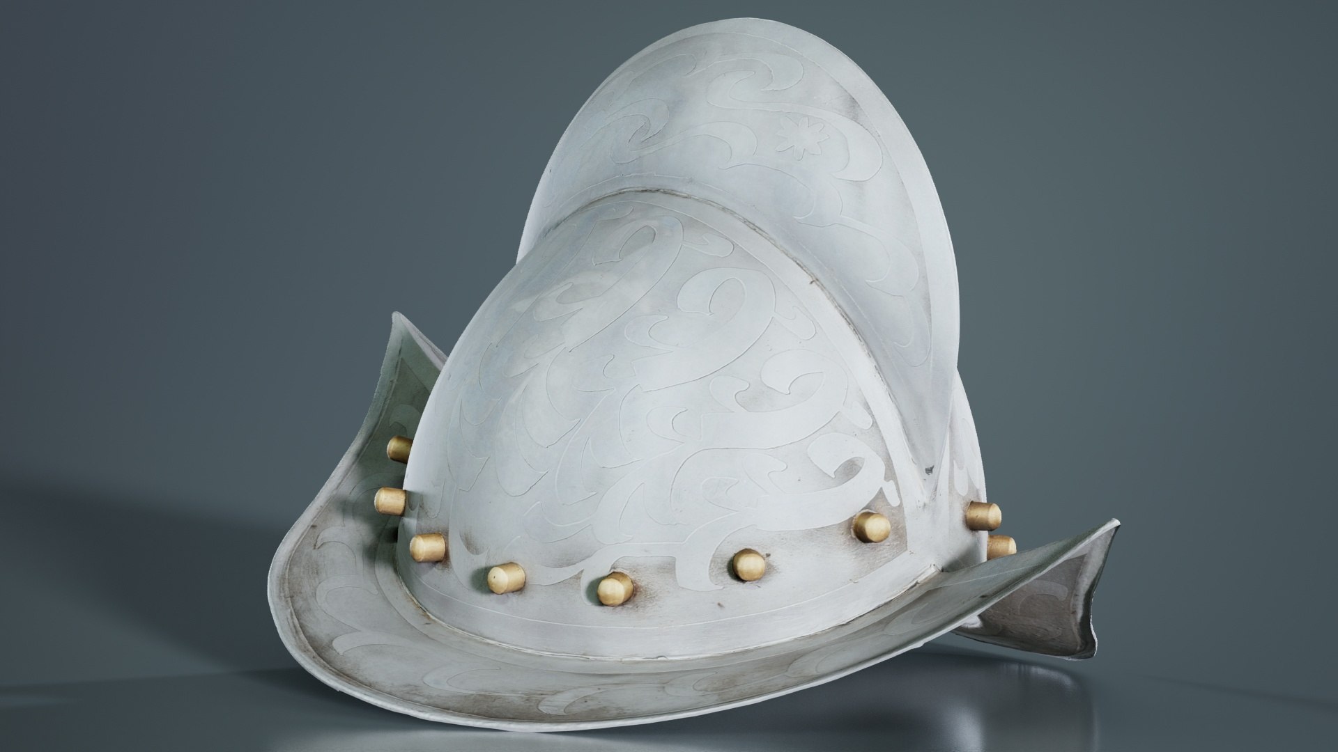 Conquistadors Helmet Remastered 3D Model - TurboSquid 2360055