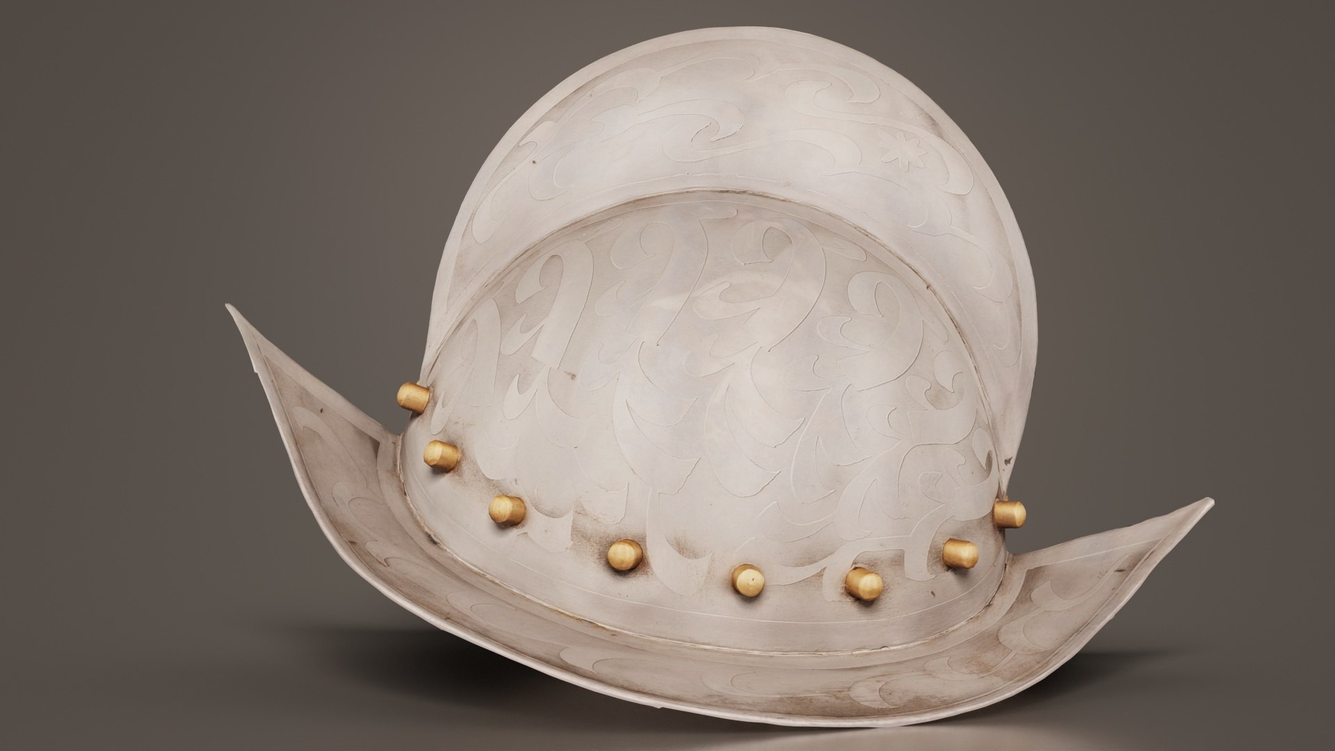 Conquistadors Helmet Remastered 3D Model - TurboSquid 2360055