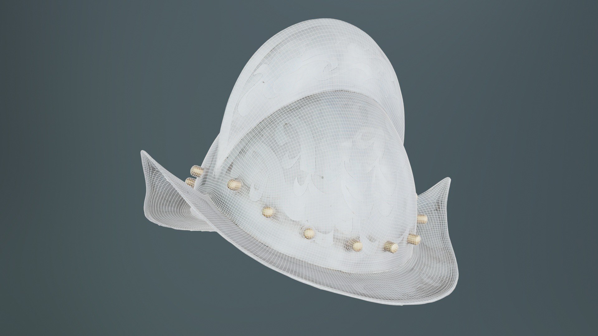 Conquistadors Helmet Remastered 3D Model - TurboSquid 2360055