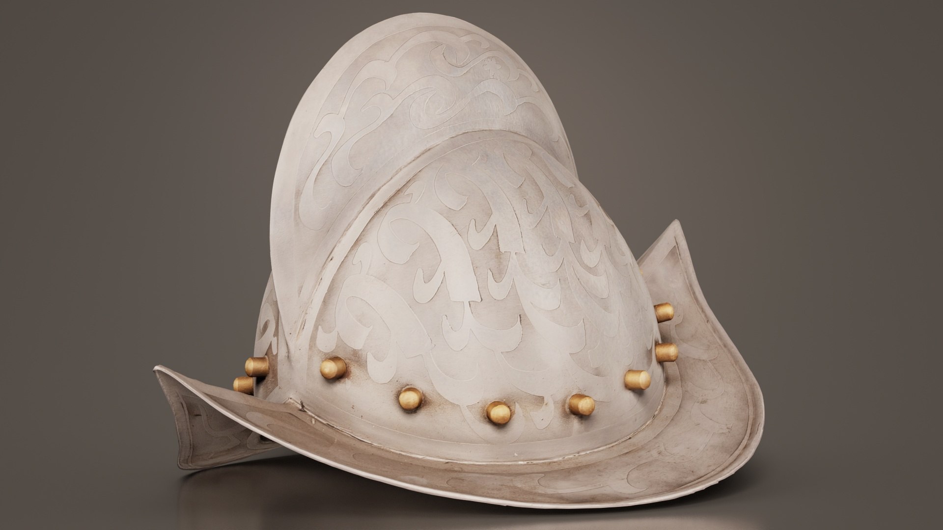 Conquistadors Helmet Remastered 3D Model - TurboSquid 2360055