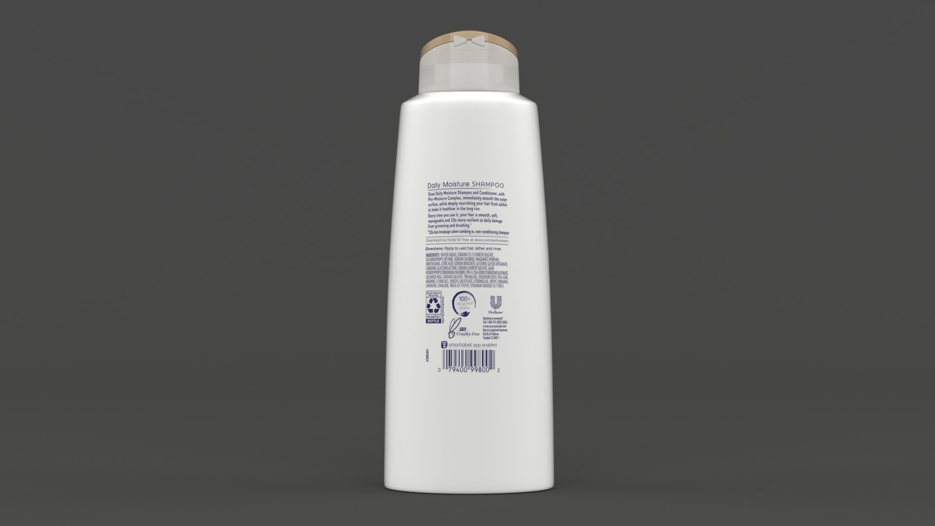 Dove Shampoo 3D Model - TurboSquid 2009870