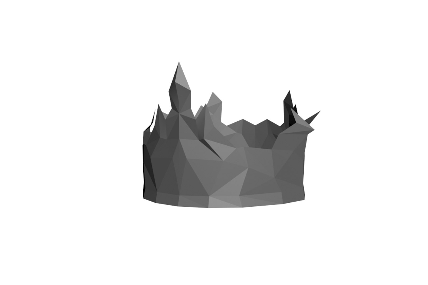 3D Stylish Crown - TurboSquid 1354701