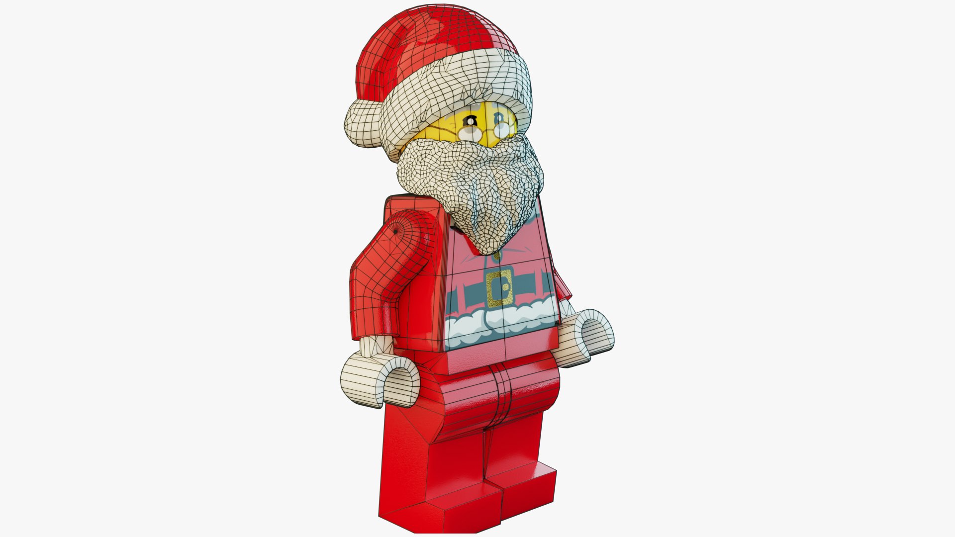 Lego Santa 3D - TurboSquid 1830965
