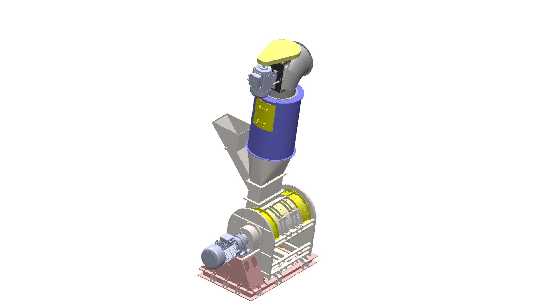 Q600 PLANETARY MILL 3D - TurboSquid 2301665