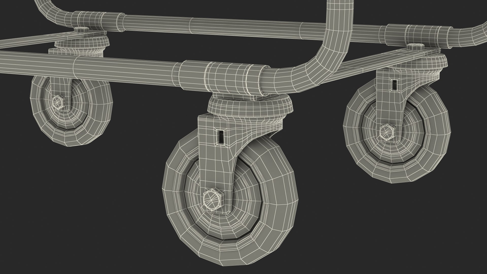 3D Trolley with High Platform - TurboSquid 1888641