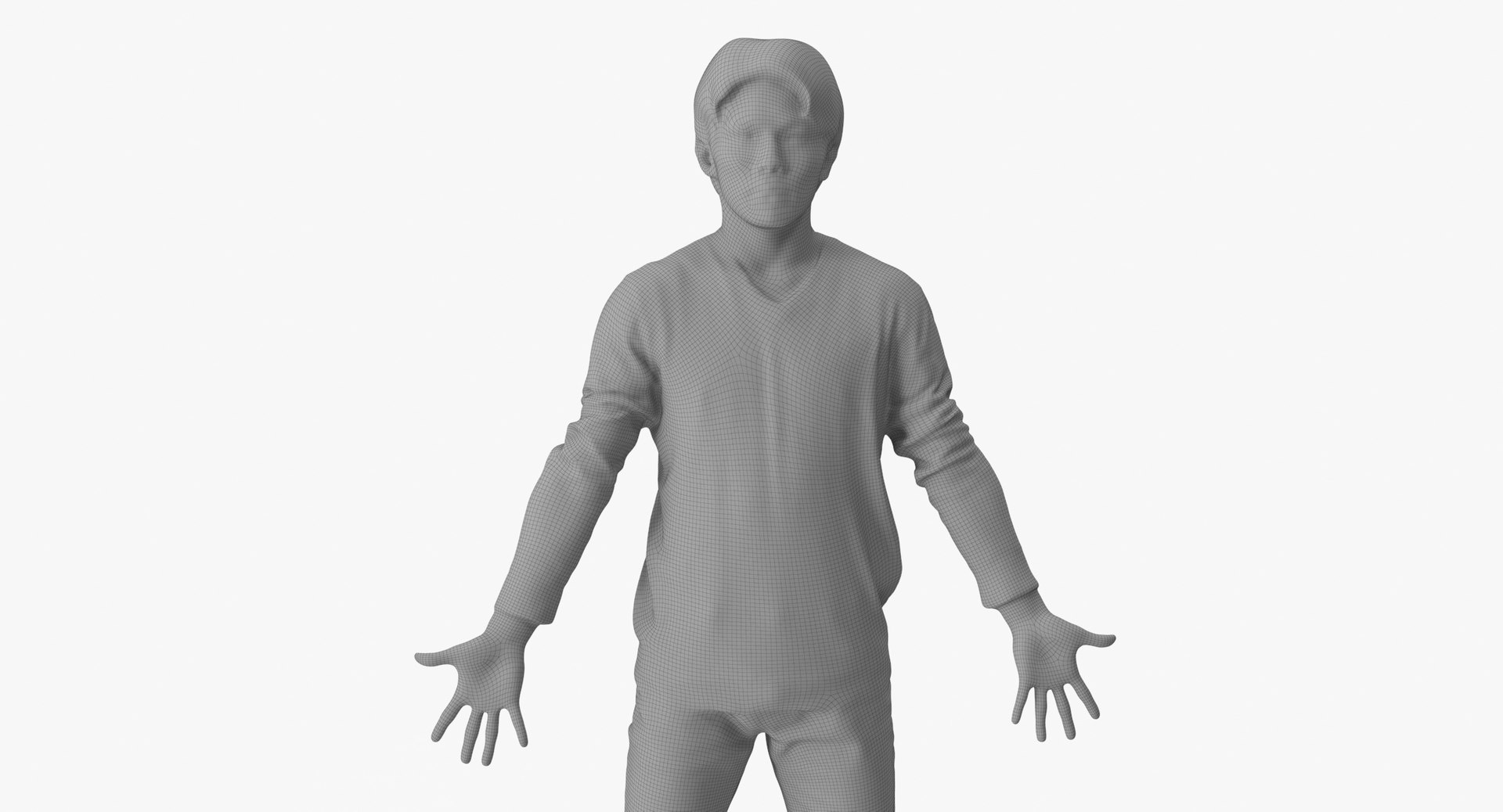 Akito Casual Autumn A Pose 3D model - TurboSquid 1977789