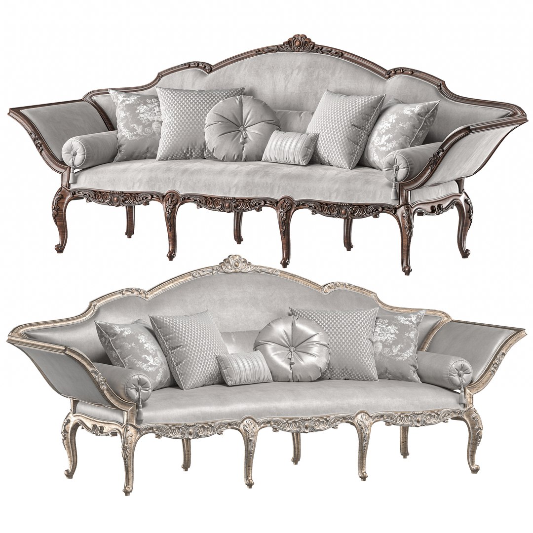 Andrea Fanfani Sofa 734 Model - TurboSquid 2254639