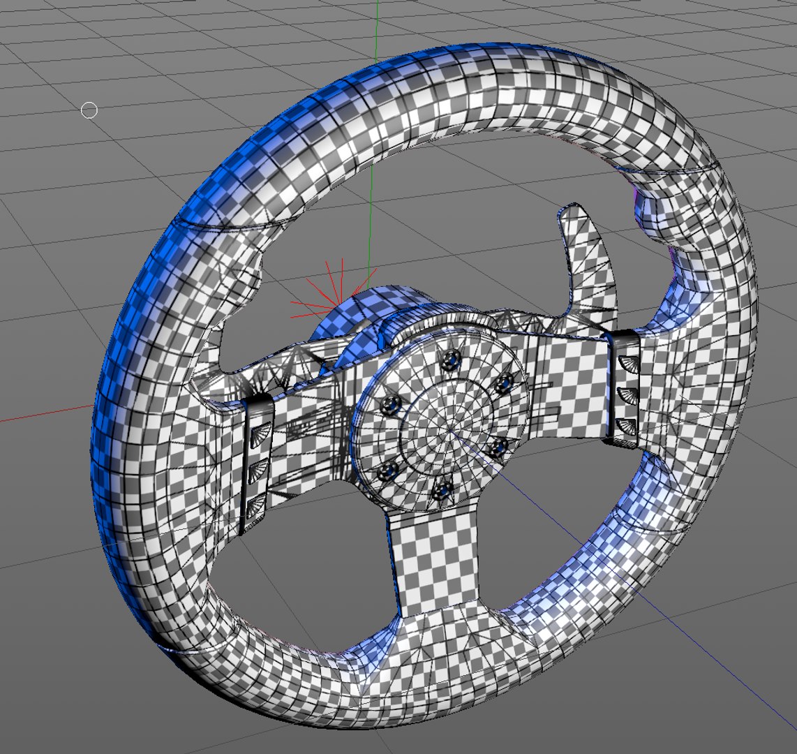 Steering Wheel Vr 3d Model
