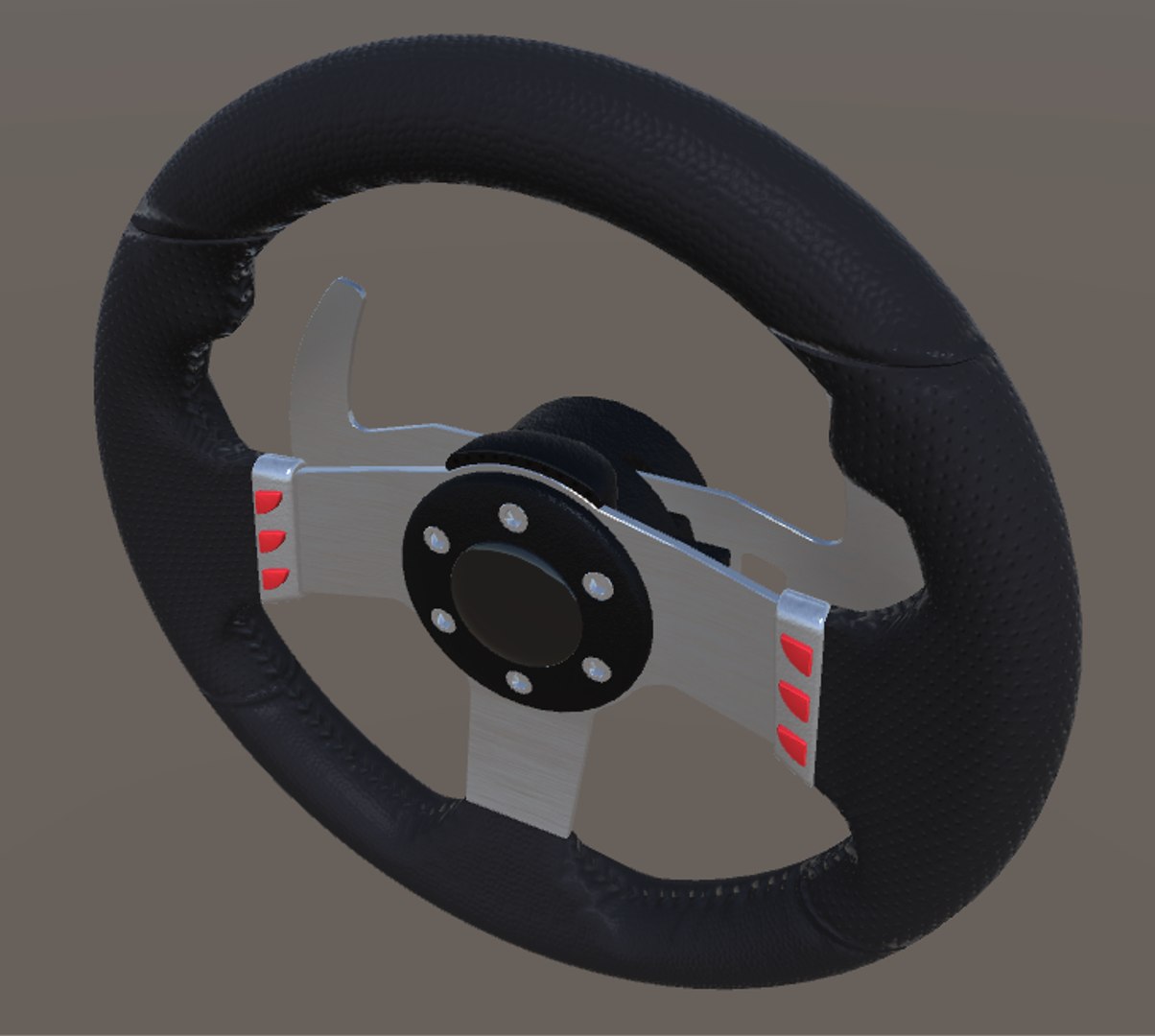 Steering Wheel Vr 3d Model