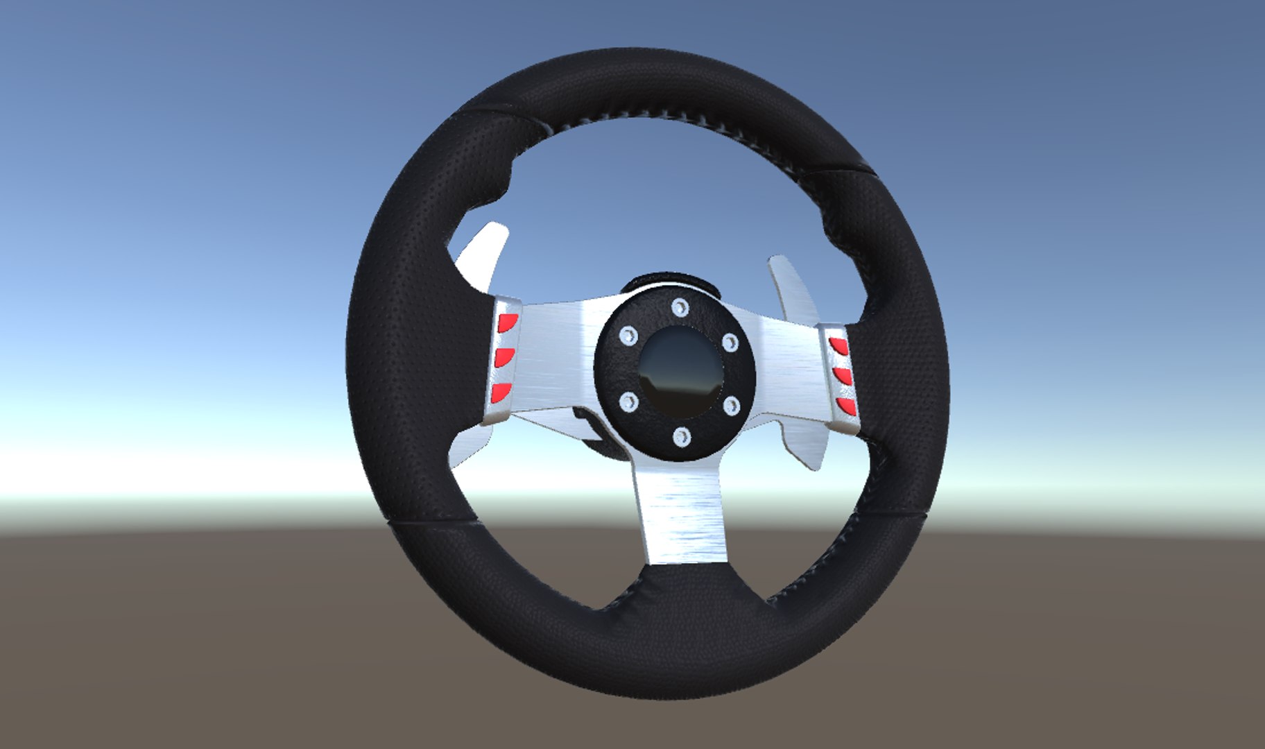 Steering Wheel Vr 3d Model