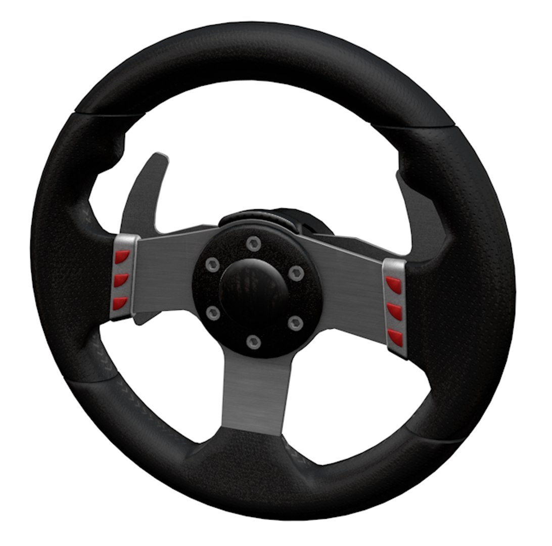 Steering Wheel Vr 3d Model