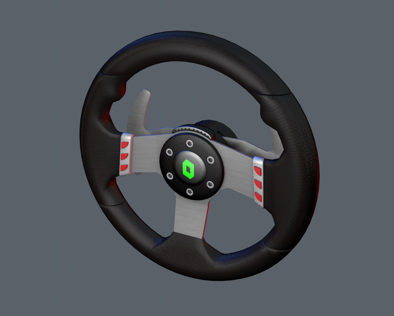 Steering Wheel Vr 3d Model
