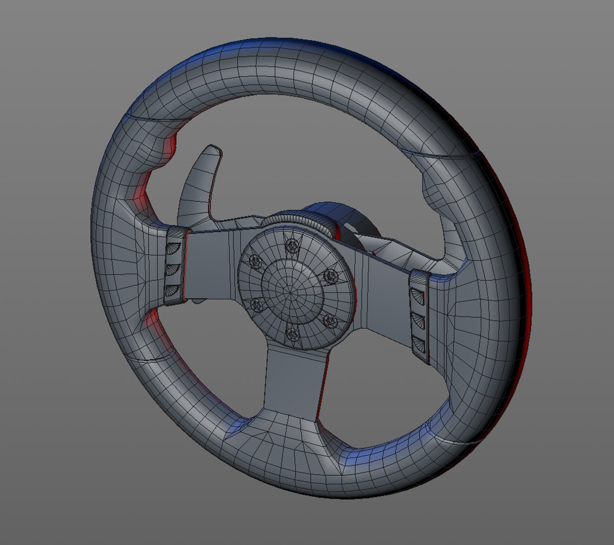Steering Wheel Vr 3d Model