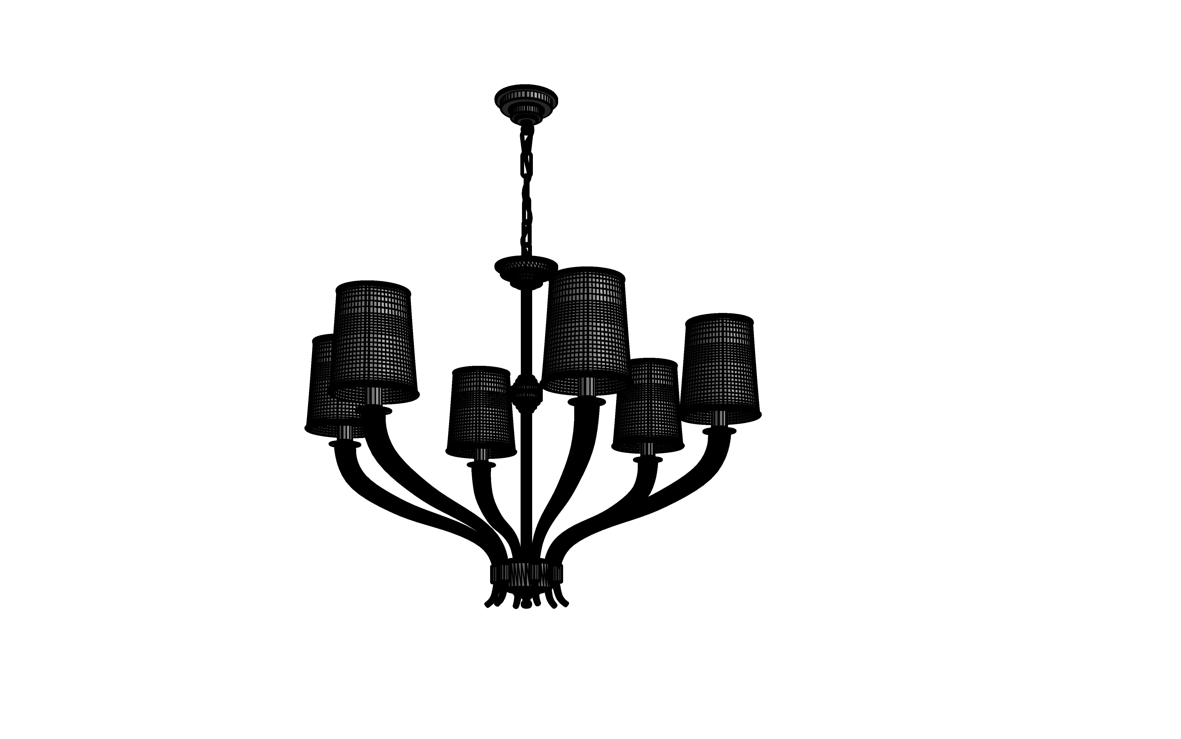 3D classic chandeliers revit model - TurboSquid 1530714