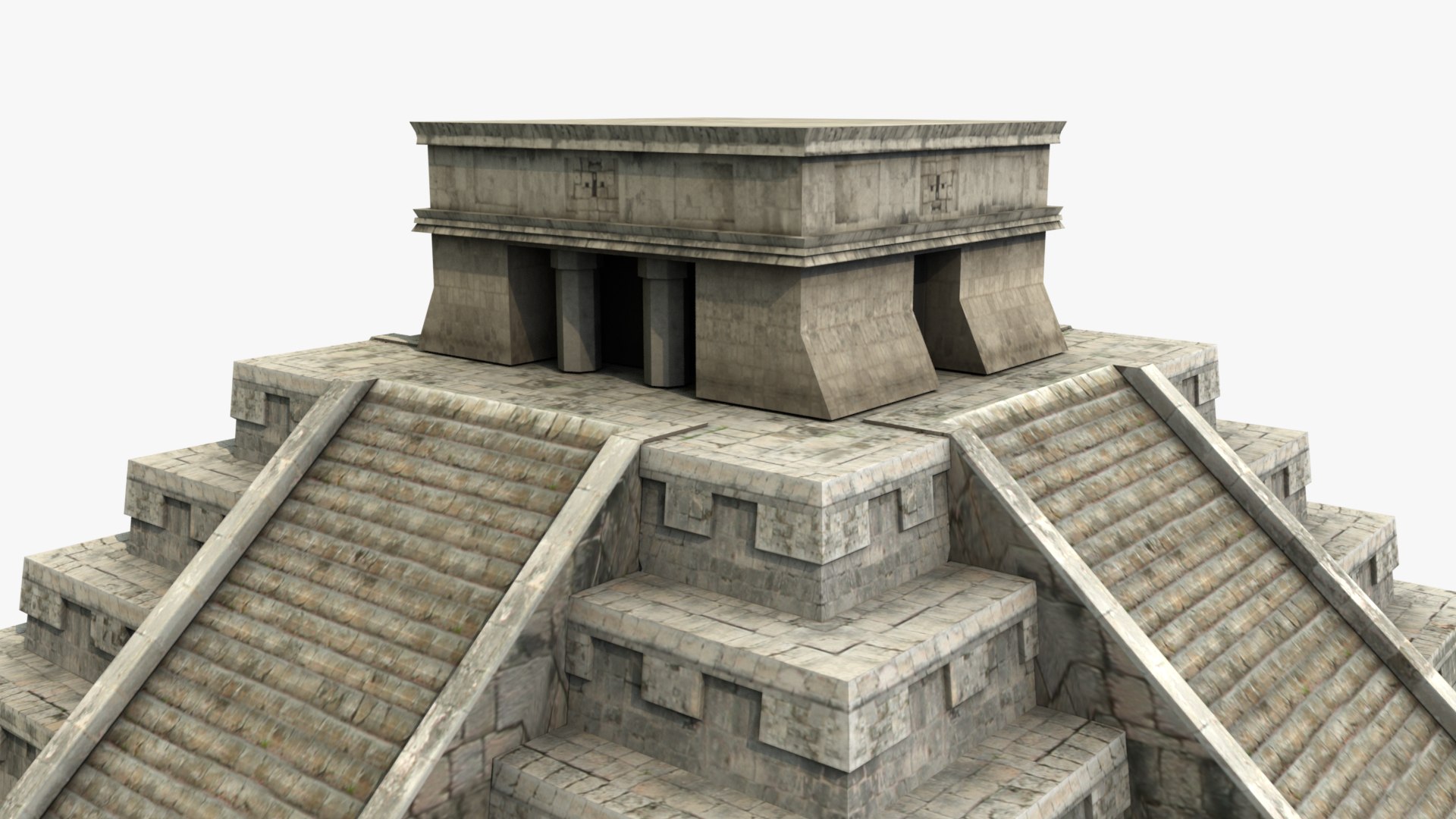 3D Chichen Itza Pyramid - TurboSquid 1377864